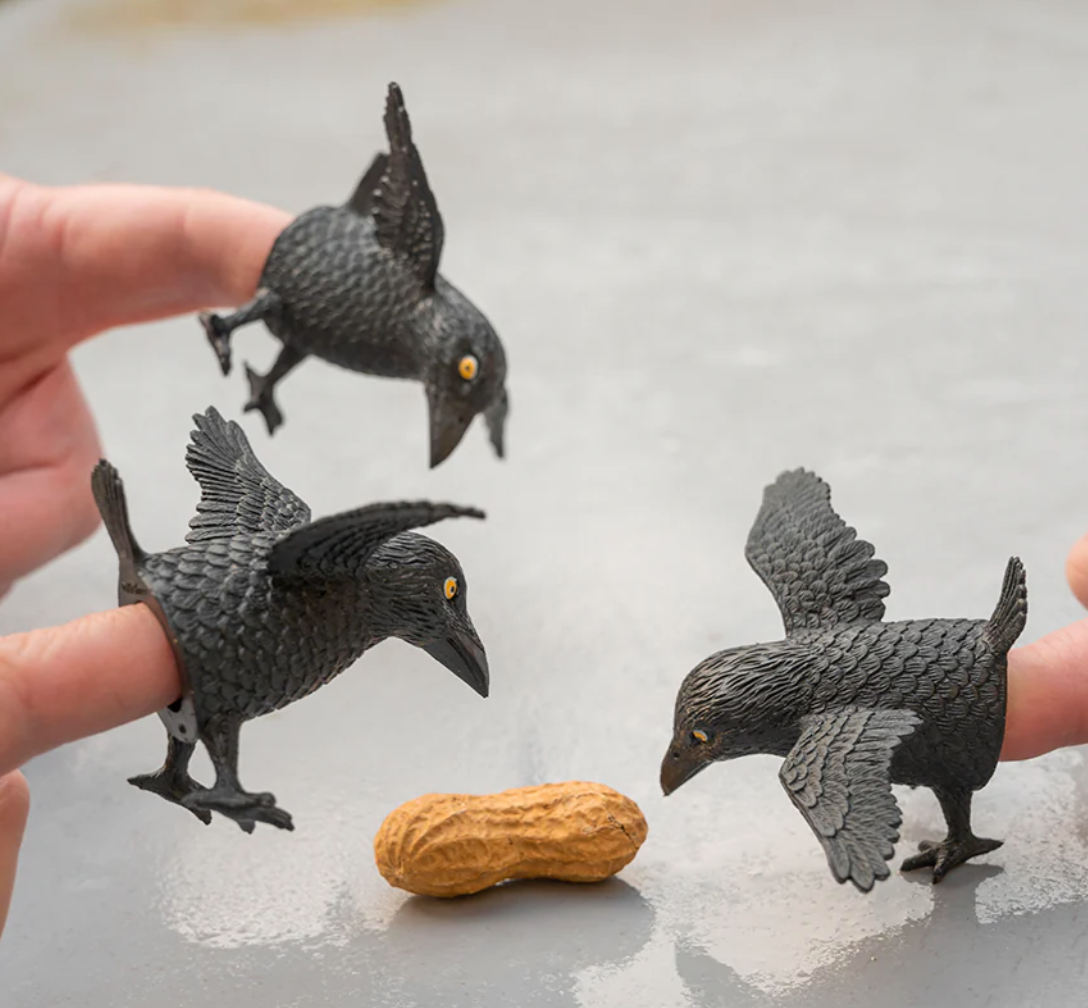 Raven Crow Finger Puppet | RR#1 CHICAGO