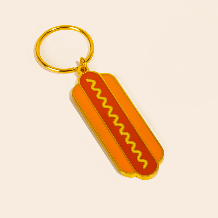 Hot Dog Keychain | RR#1 CHICAGO