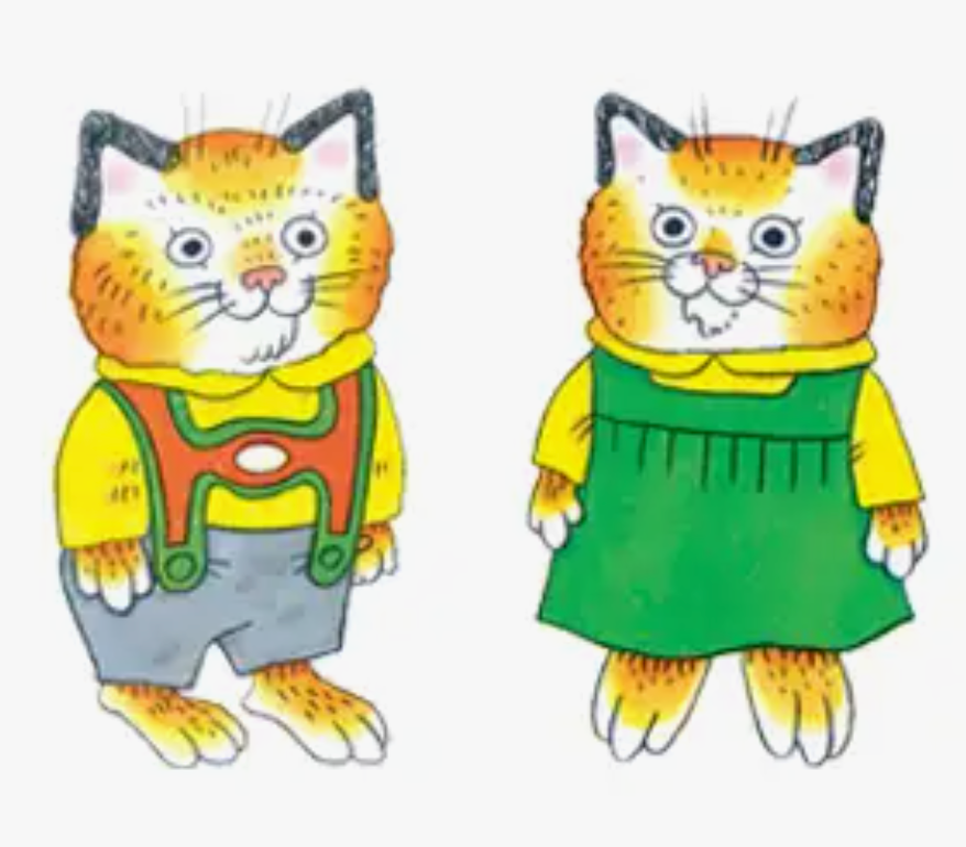 Huckle and Sally Cat Tattoo Pair | RR#1 CHICAGO