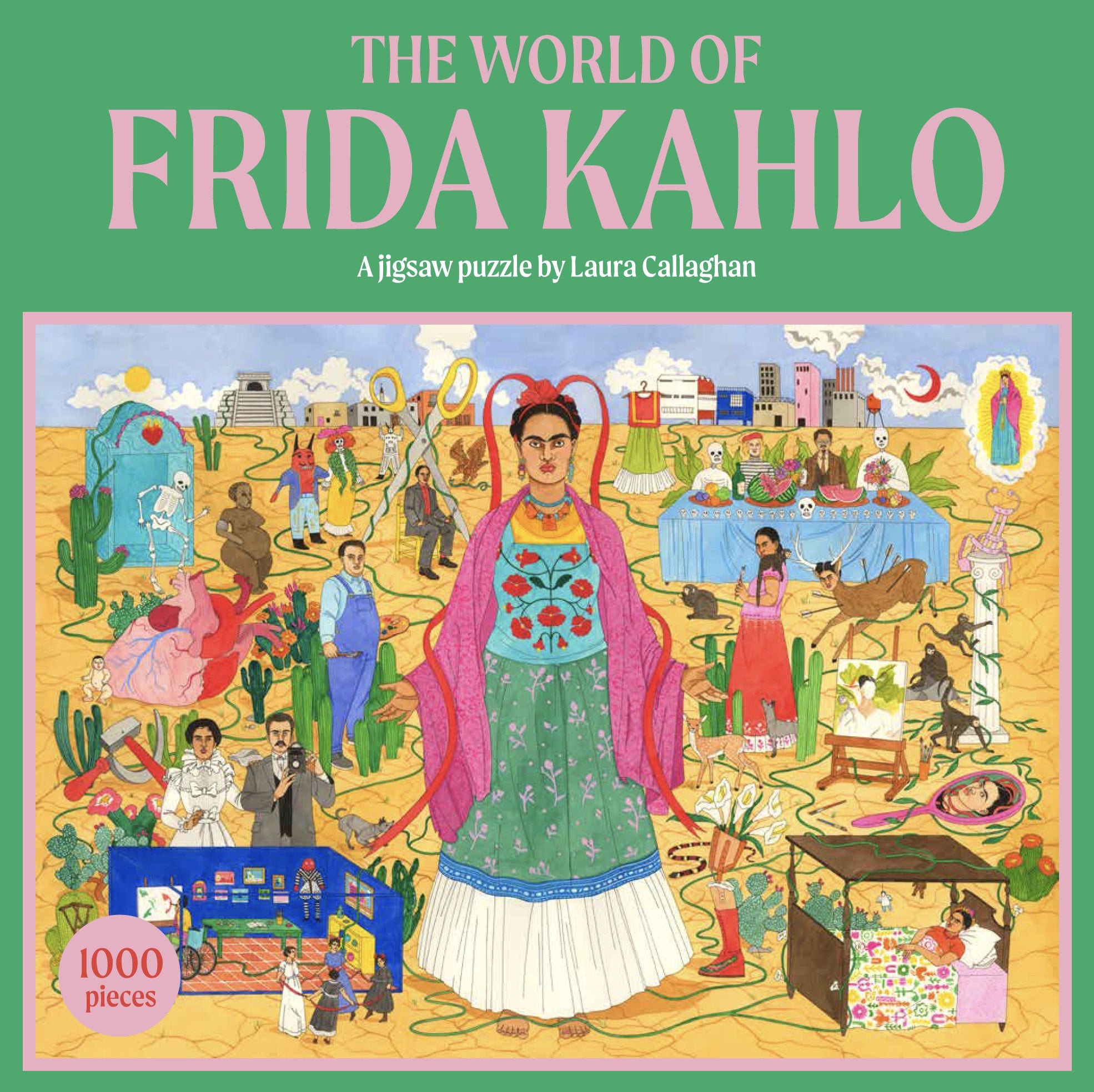 The World of Frida Kahlo 1000 Piece Puzzle | RR#1 CHICAGO
