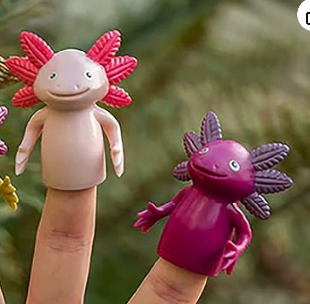 Axolotls Finger Puppet | RR#1 CHICAGO